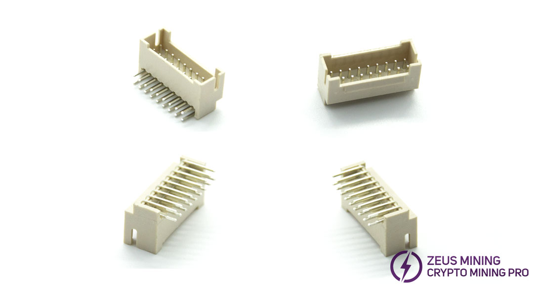 Hash board data interface rectangular PCB sockets 18 pin | Zeus Mining