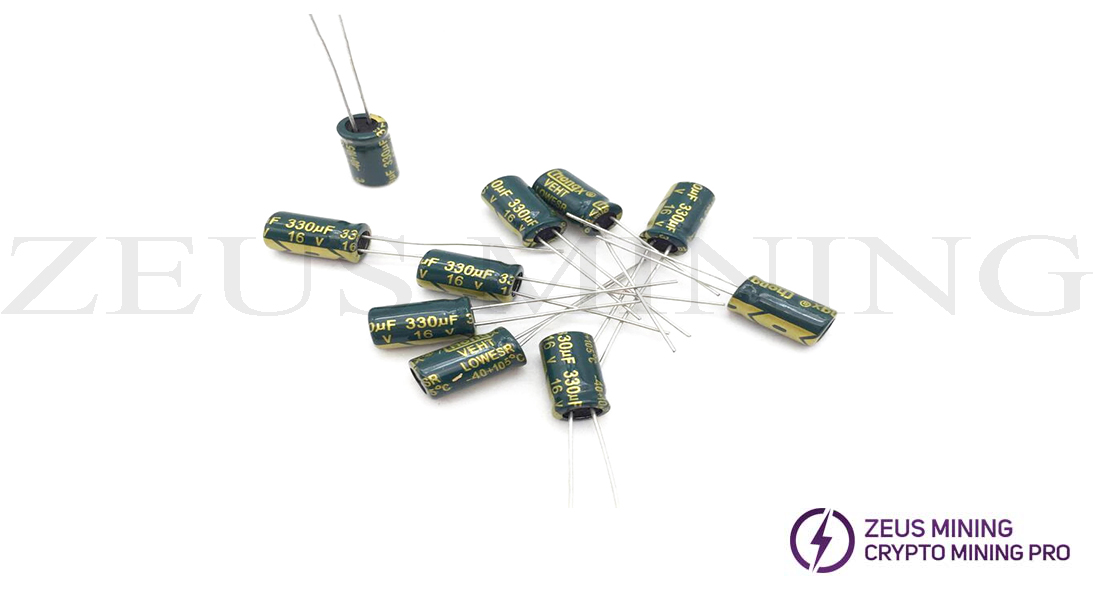 Capacitor 330uF 16V | Zeus Mining