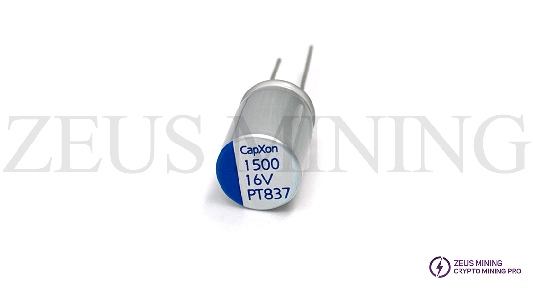 1500uF 16V Solid capacitor | Zeus Mining