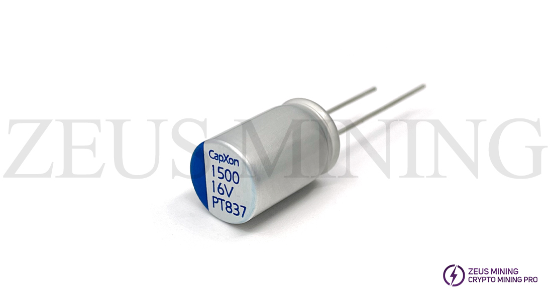 1500uF 16V Solid capacitor | Zeus Mining