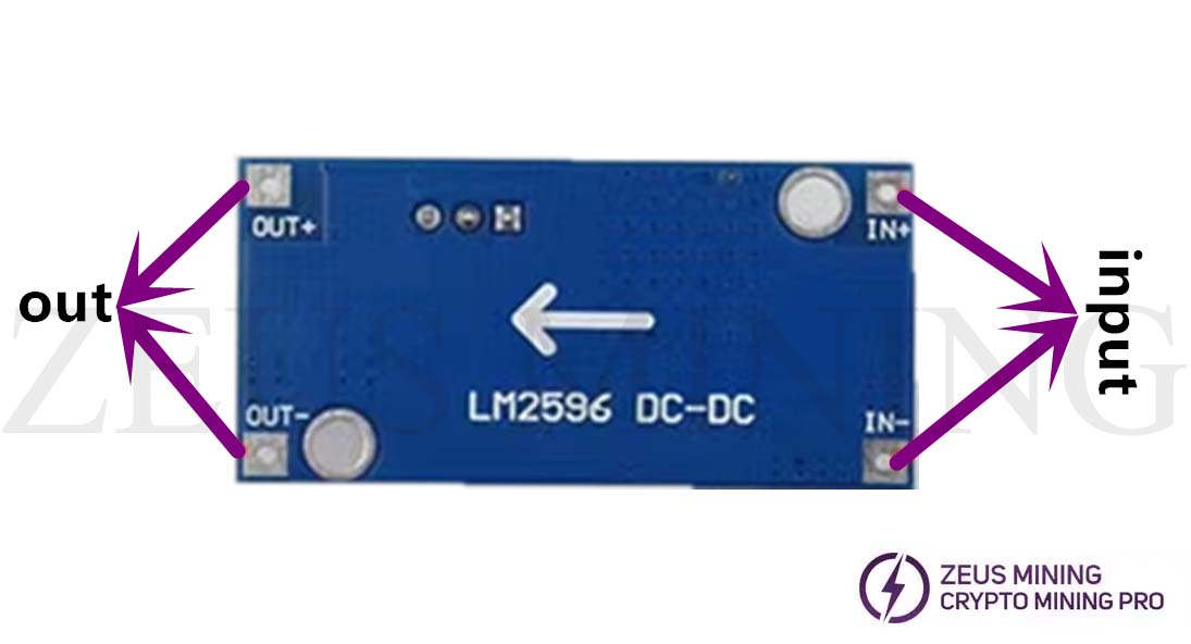 LM2596S Buck Module | Zeus Mining