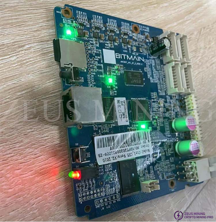 Antminer L7 card flashing control board firmware tutorial | Zeus Mining