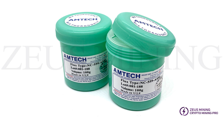 NC-559-ASM flux paste | Zeus Mining