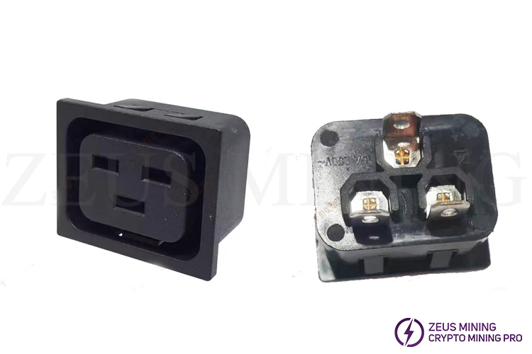 Whatsminer C19 16A power socket | Zeus Mining