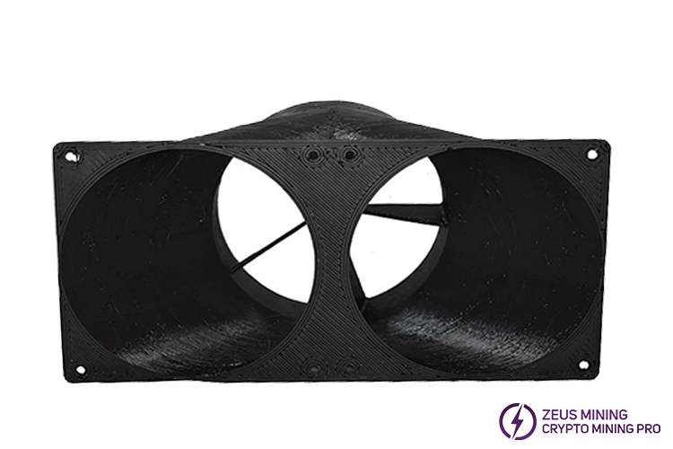 Antminer double fan duct shroud | Zeus Mining