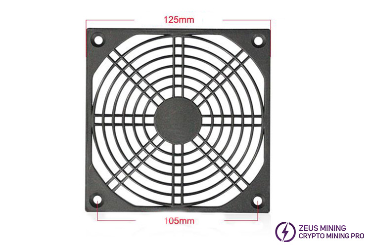 Fan plastic protective net 120MM | Zeus Mining