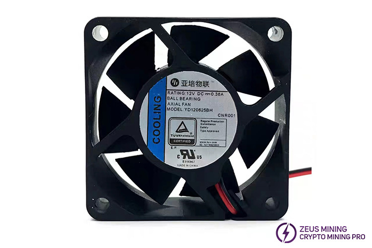 YD120625BH 12V 0.38A PSU fan | Zeus Mining