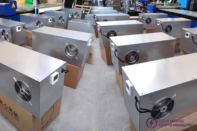 Crypto miner silencer with LCD version | Zeus Mining