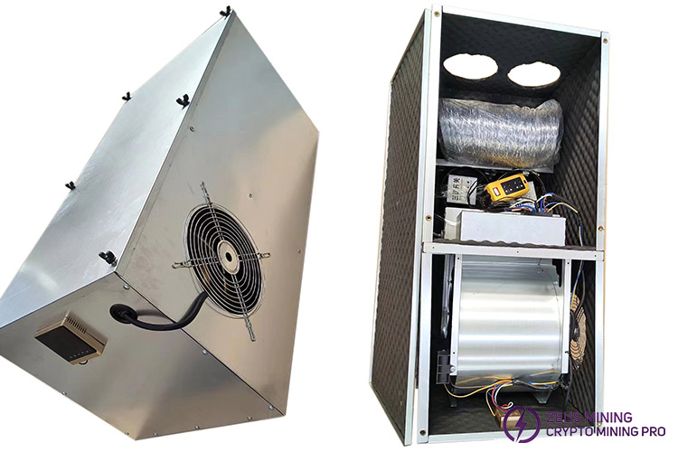 Crypto miner silencer box with wifi version | Zeus Mining