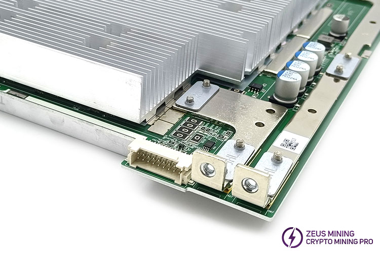 Hash board data interface rectangular PCB sockets 18 pin | Zeus Mining