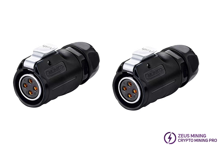 LP-20-C04PE-01-022 20A 500VAC female plug 4 cores for APW11 power cable ...