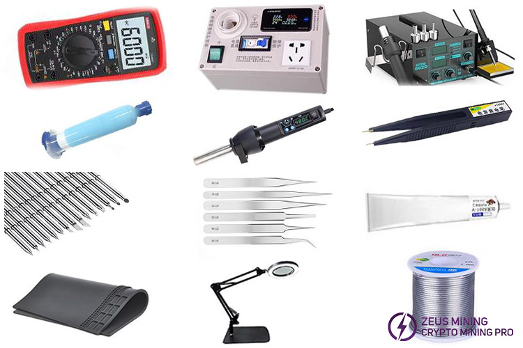 Universal tool for power supply repair | Zeus Mining