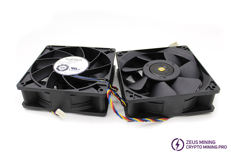 Original MARTECH 12V 2.7A 6000RPM cooling fan for S21 L7 S19 | Zeus Mining