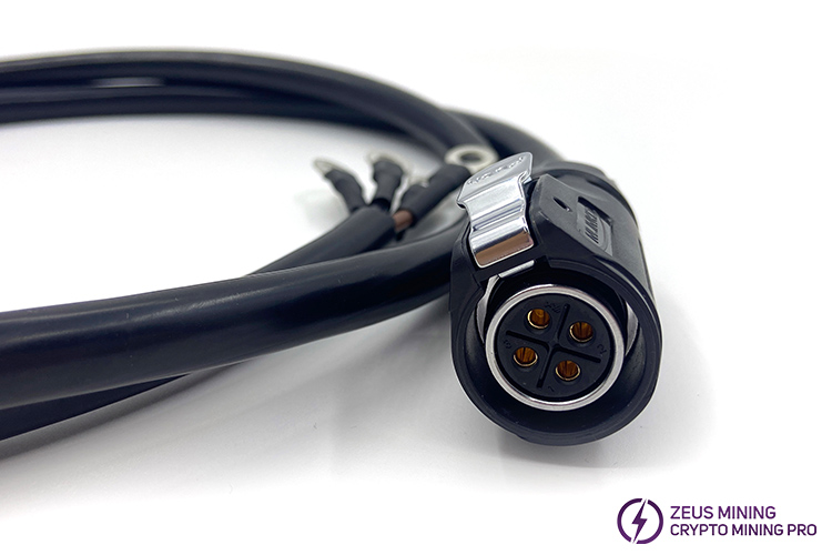 Antminer Hydro power cord LP-20 JI25A 2.5mm² | Zeus Mining