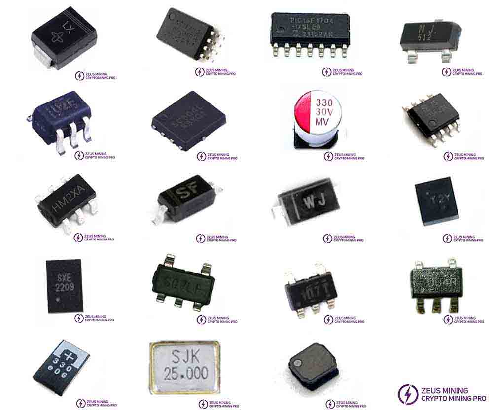 Antminer S19 Hydro HHB28601 hash board repair kits list | Zeus Mining