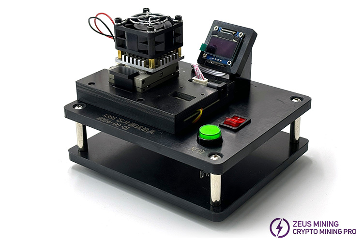 Test fixture for BM1366 BM1366BS BM1366AG BM1366AL ASIC chip | Zeus Mining