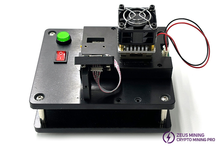 Test fixture for BM1366 BM1366BS BM1366AG BM1366AL ASIC chip | Zeus Mining