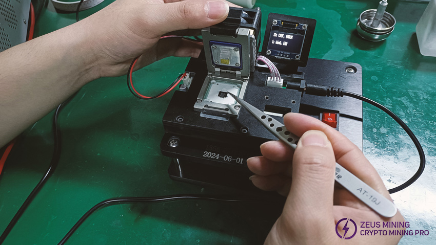 What is the BM1366 chip tester and how to use it? | Zeus Mining