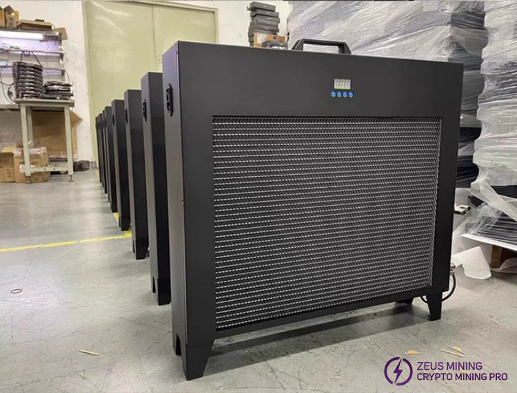 12.8KW water cooling radiator for 2pcs ASIC miner | Zeus Mining