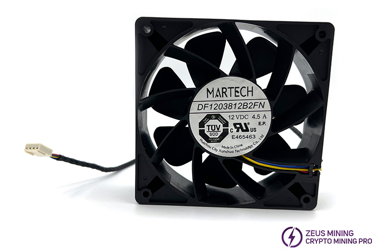 Original MARTECH 12V 4.5A 7000RPM fan for Antminer S19kpro S21 S19jxp ...