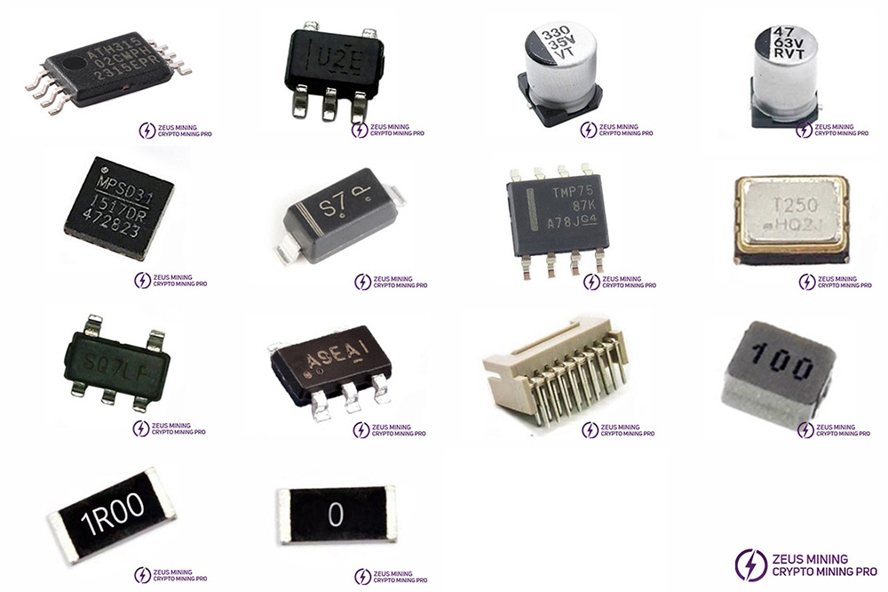 Iceriver KS5L hash board repair parts kit | Zeus Mining