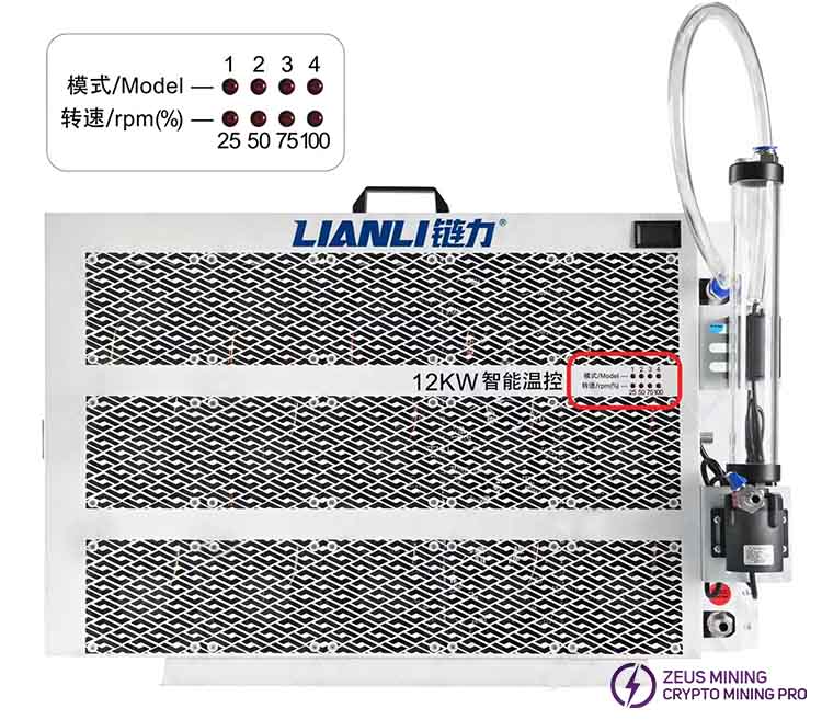 Lian Li 12KW water cooling kit for Hydro ASICs | Zeus Mining