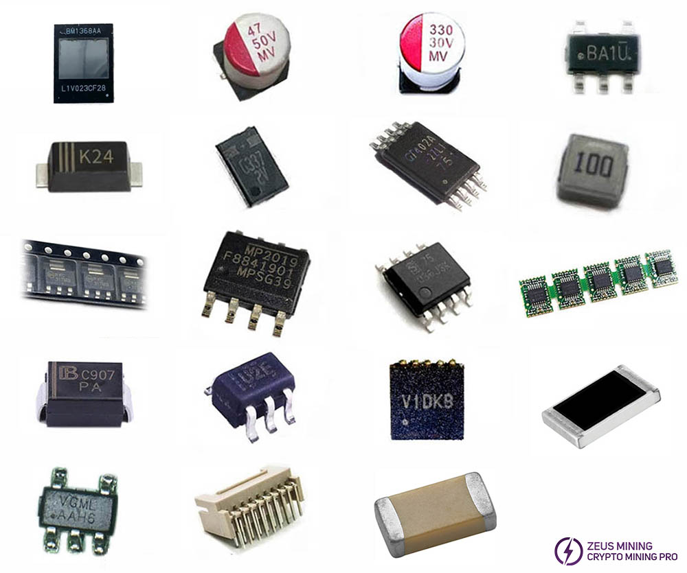 Antminer S21 T21 hash board replacement parts kit | Zeus Mining